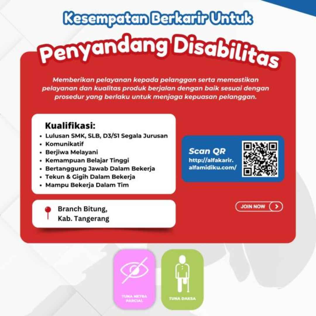 Difalink - Store Crew Alfamidi (Jakarta, Banten, Lampung & Palembang)